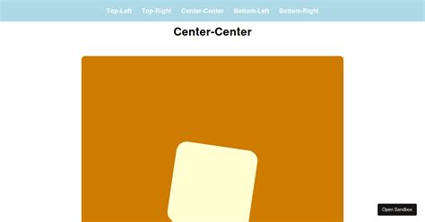 Flexbox Codesandbox