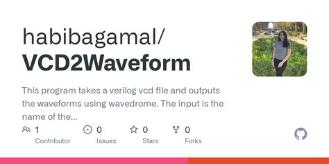 Github Habibagamalvcd2waveform This Program Takes A Verilog Vcd