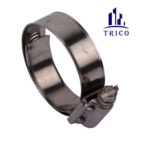Odm Heavy Duty European Type Hose Clamp 158mm
