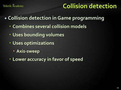 PPT Computational Geometry Collision Detection PowerPoint Presentation ID