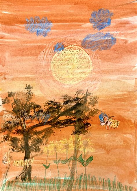 파란색과 주황색 추상 그림 사진 Unsplash의 무료 예술 이미지