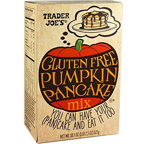 Trader Joes Gluten Free Pumpkin Pancake Mix 525g 185oz