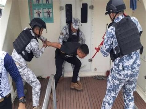PCG Conducts Boarding Exercise To Counter Rogue Vessels Business Week National