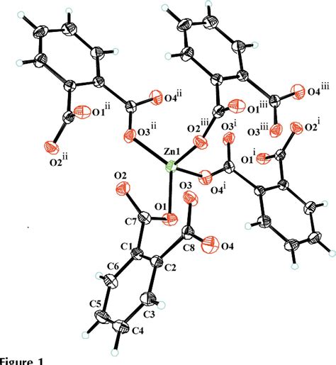 Figure 1 From A Two Dimensional Coordination Polymer Containing A Two Dimensional Zinc