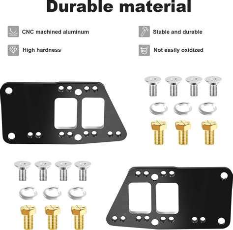 YESHMA For LS Swap Motor Mounts Adapter Plates For SBC Vehicle To LS Engine LS LS LS LS LQ