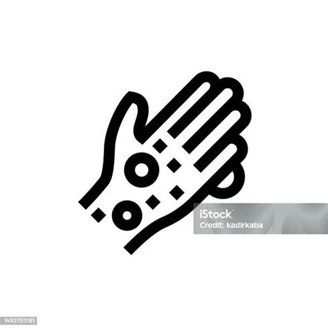 알레르기 및 박테리아 라인 아이콘 디자인 픽셀 완벽 편집 가능한 스트로크 로고 기호 기호 바이러스 알레르기 피부과 습진 감기와