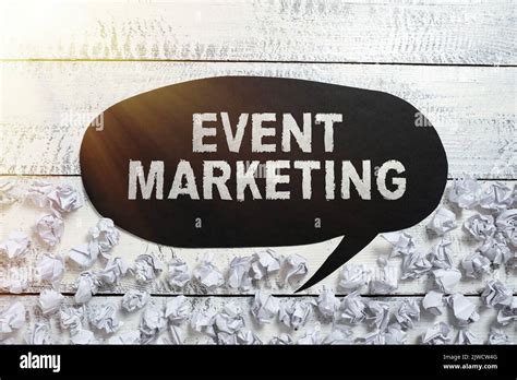 Conceptual Caption Event Marketingdescribes Process Of Developing Display To Promote Product