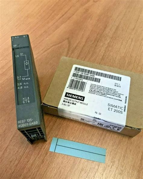 Siemens 6es7 135 4gb01 0ab0 Analog Output Module At ₹ 1000 Piece