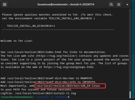 Installing Vanilla TeX Live On Debian Or Linux LinuxShout