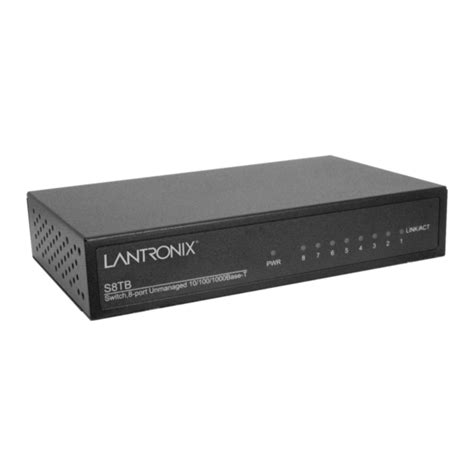 Lantronix S8tb User Manual Pdf Download Manualslib Lantronix S8tb User Manual Pdf Download Manualslib
