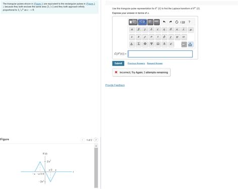Solved The Triangular Pulses Shown In Figure 1 Are