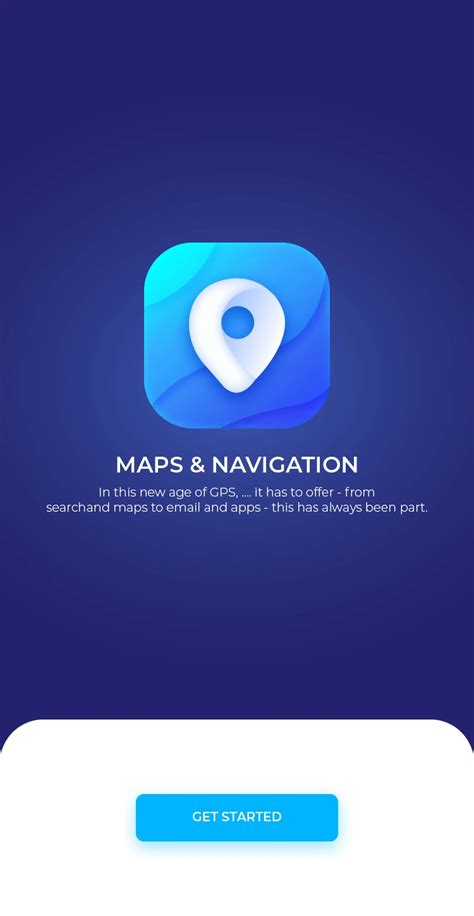 Maps And Navigation App Ui Design Behance