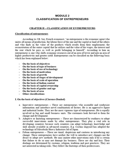 Module 2 Edpm Part 1 Pdf Entrepreneurship Social Entrepreneurship