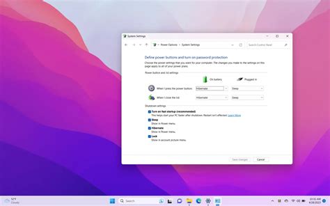 How To Change Lid Close Action On Windows Pureinfotech