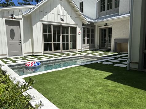 Superior Designs With Artificial Grass Around Pools Grass365