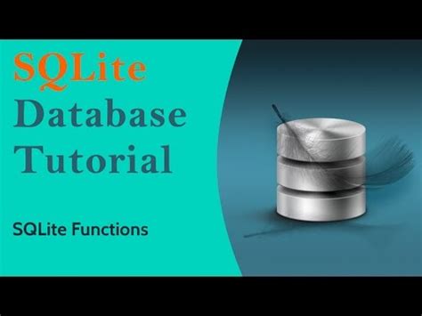 Learn SQLite Basics | SQLite tutorial for beginners SQLite Functions - Mind Luster
