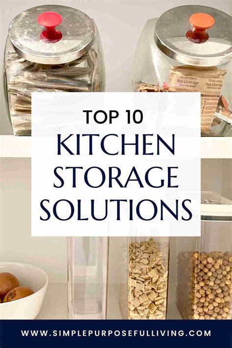 Top 10 Kitchen Organization Tools That Simplify Your Life On Purpose Simple Purposeful Living