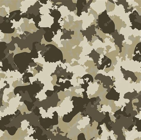 Premium Vector Camo Pattern