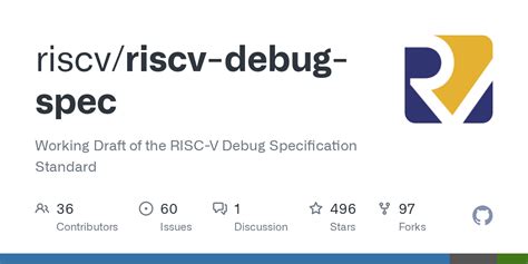 GitHub Riscv Riscv Debug Spec Working Draft Of The RISC V Debug Specification Standard