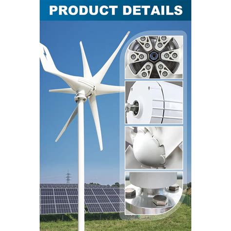 800w High Efficiency Wind Turbine Generator Onelife Market