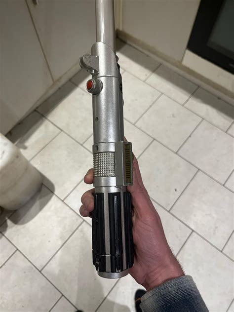 Hi guys, I’m hoping someone can help me, bought this lightsaber 2nd hand years ago off eBay, can ...