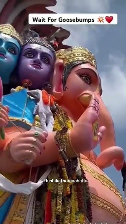 Khairatabad Ganesh Nimajjanam 2024 Viralvideos Shorts Subscribe Rushikathomuchatlu Youtube