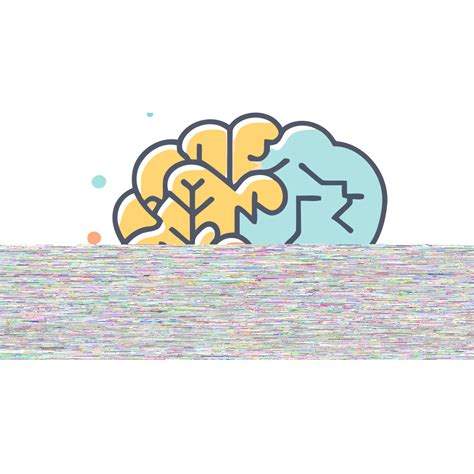 Simple Linear Line Brain Design Design Vector A Lineal Icon Depicting