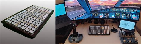 Programmable Keyboard For Microsoft Flight Simulator 2020