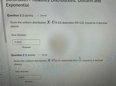Solved Exponential Question Points Saved Given The Chegg