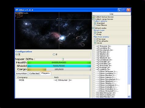 Bot´s para Dark Orbit: DBOT " D BOT " Fue sustituido por el actual bot ...