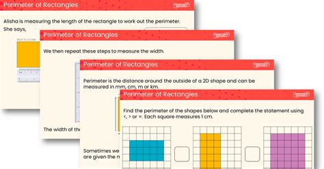 Perimeter Of Rectangles Teaching Powerpoint Classroom Secrets