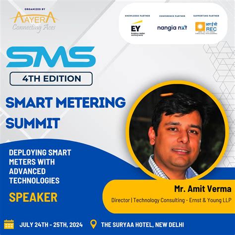 Amit Verma On Linkedin Smartmetersummit2024 Innovation Networking Energymanagement