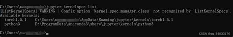 Jupyter内核配置 Anaconda虚拟环境如何查看jupyter内核的个数 Csdn博客