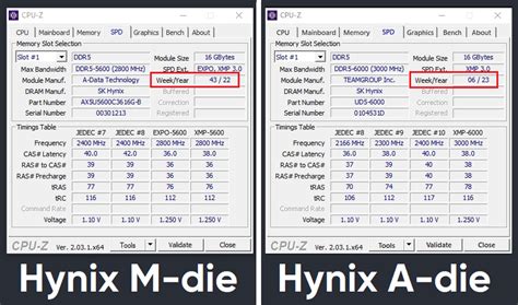 Гайд как определить чипы памяти DDR5 Hynix M-die и A-die - PCstonks