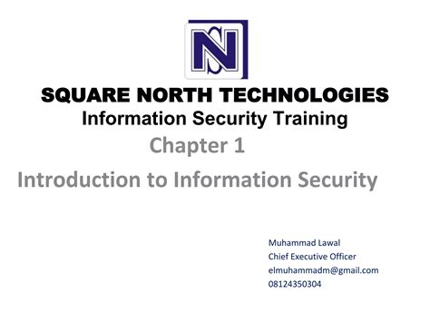 Chapter 1 Introduction To Information Security Ppt It And Internet Support Internet