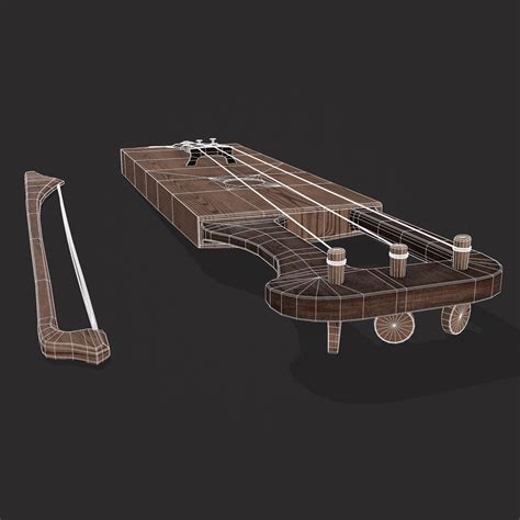 Nordic Tagelharpa 3d Model By Get Dead Entertainment
