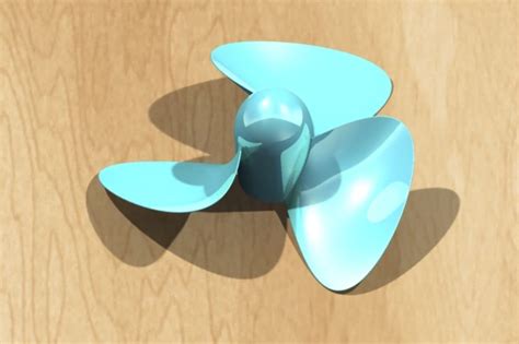 fan blade step iges other 3d cad model grabcad