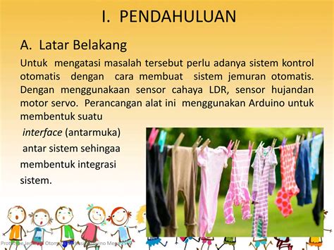 Prototype Jemuran Otomatis Berbasis Arduino Mega 2560 Pptx