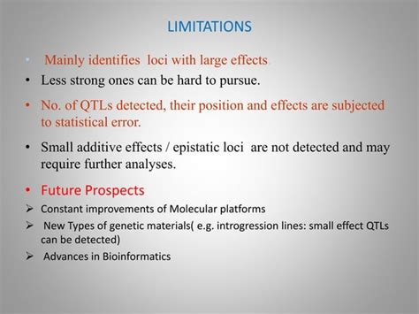 Qtl Mapping And Analysis Pptx Genetics Science