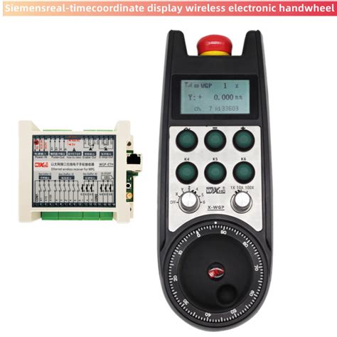 Cnc Machine Tools Handle Encoder Wireless Manual Pulse Generator For