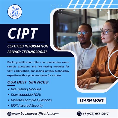 Book My Certification On Linkedin Cipt Certification Privacytechnologist Examprep