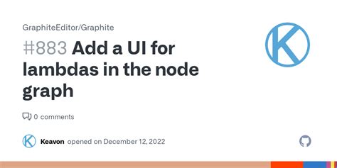 Add A Ui For Lambdas In The Node Graph Issue Graphiteeditor Graphite Github