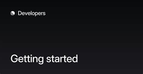 Getting Started Linear Developers