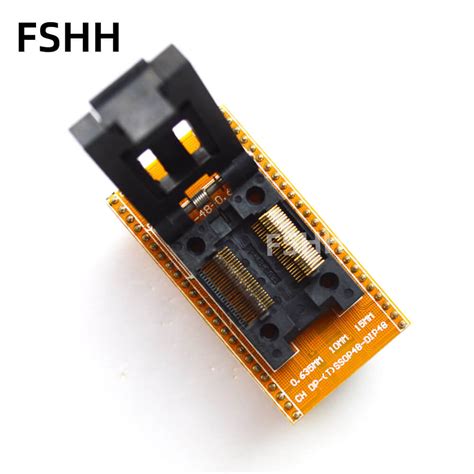 Ch Dp T Ssop48 Dip48 Programmer Adapter Tssop48 To Dip48 Adapter Fp 48 0 635 Ic Test Socke Pitch