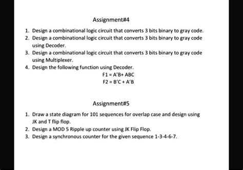 Solved Can You Solve It With Paper And Do The Design By Drawing