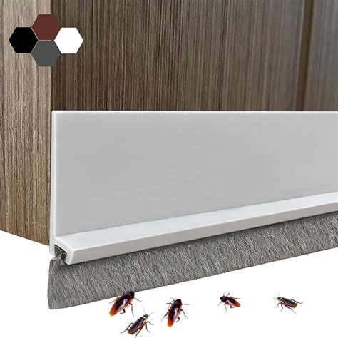 Vegcoo Self Adhesive Door Sweep 39 Weather Stripping For Draft Dust