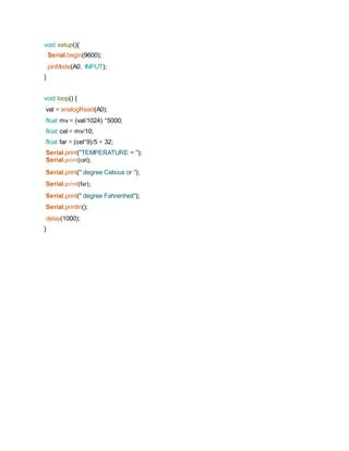 Arduino Code DOCX