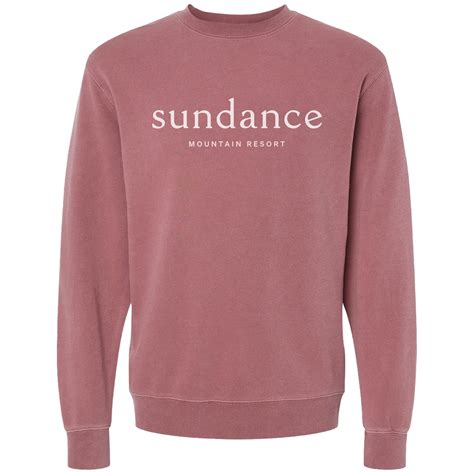 Classic Logo Crewneck Sundance Mountain Resort