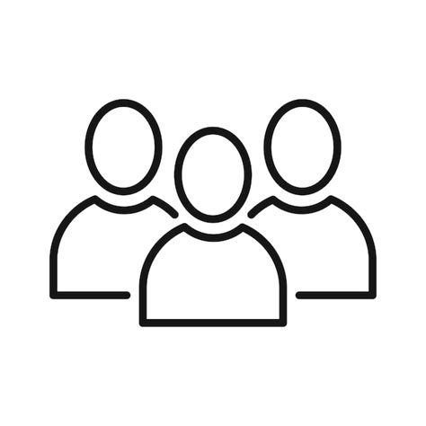 Premium Vector Customer Interaction Simple Outline