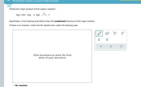 [Solved] Predicting the reactants or products of alkene hydration Predict... | Course Hero